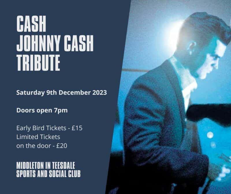 Johnny Cash Tribute - 9th Dec 2023 - Buy tickets now!